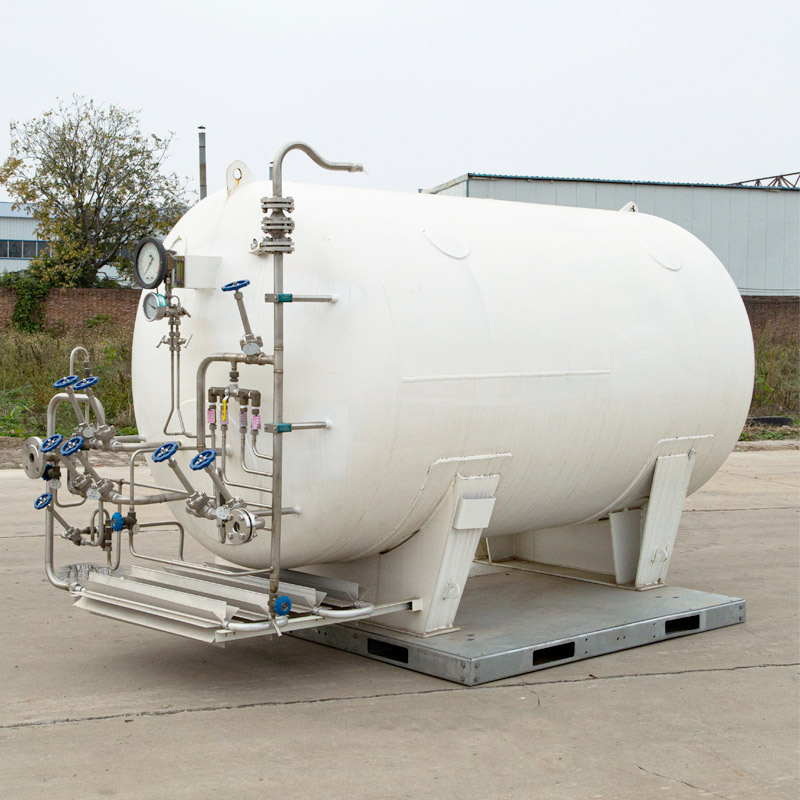 Runfeng Customizable Horizontal LNG Low Temperature Storage Tank